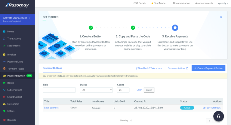 How to add a Payment Button on website & Accept Payments Online