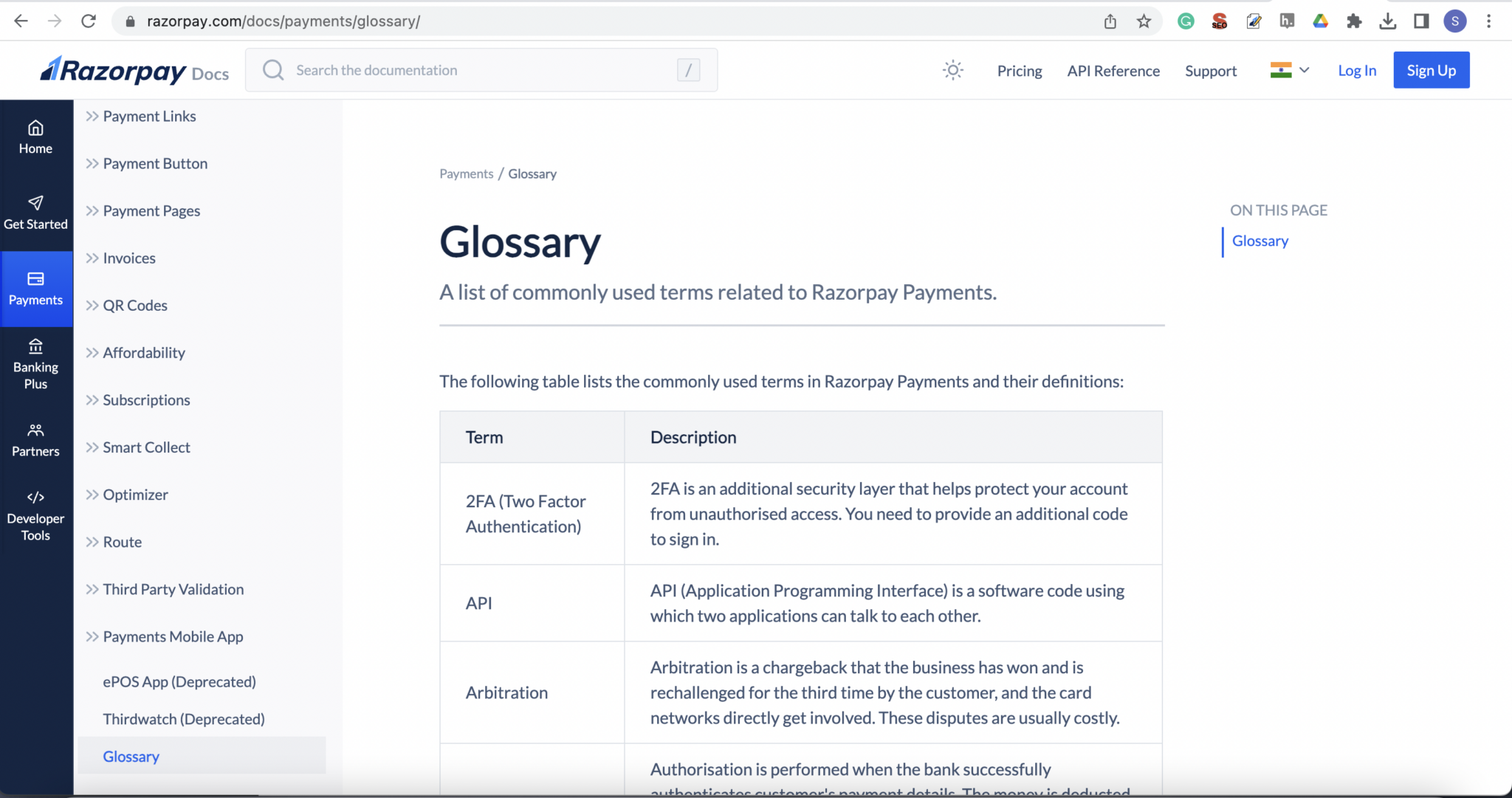 The Importance of a Glossary - Razorpay Learn