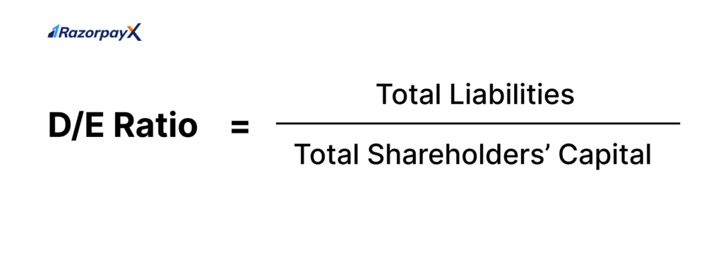 Debt to Equity Ratio: Calculation, Ideal Range & Tips - RazorpayX