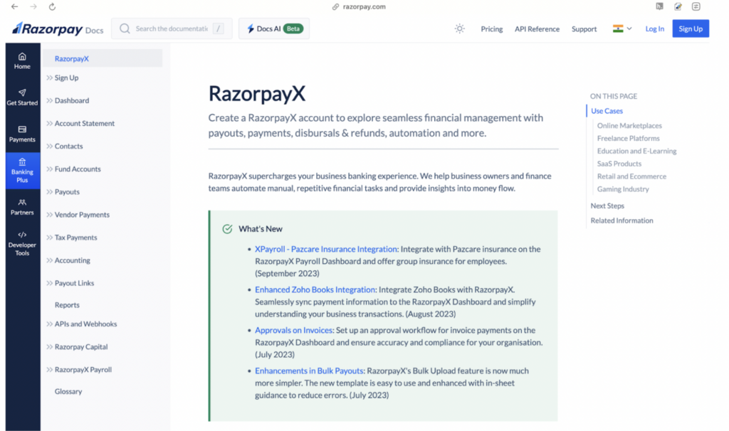 Technical Writing for the Financial Industry - Razorpay Learn