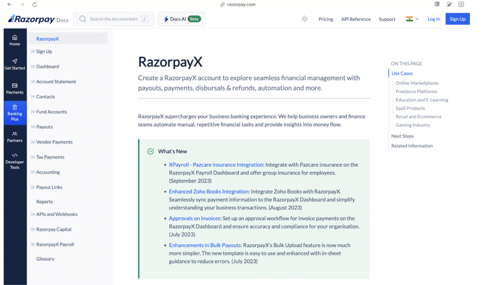 Technical Writing for the Financial Industry - Razorpay Learn
