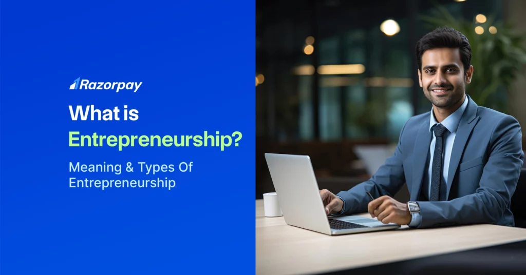 What is Entrepreneurship - Meaning & Types Of Entrepreneurship
