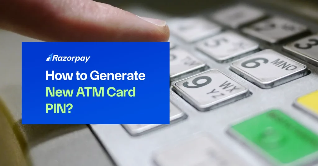 How to Generate ATM PIN Using ATM, SMS, Net & Mobile Banking