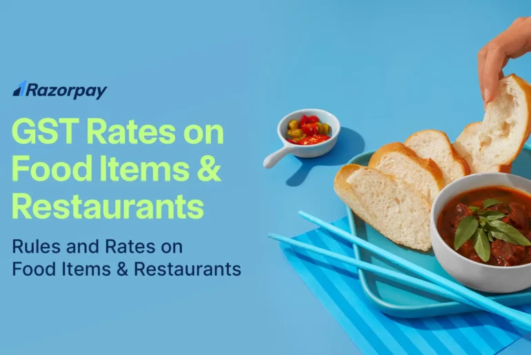 GST On Food Items Restaurants Rules And Rates On Food