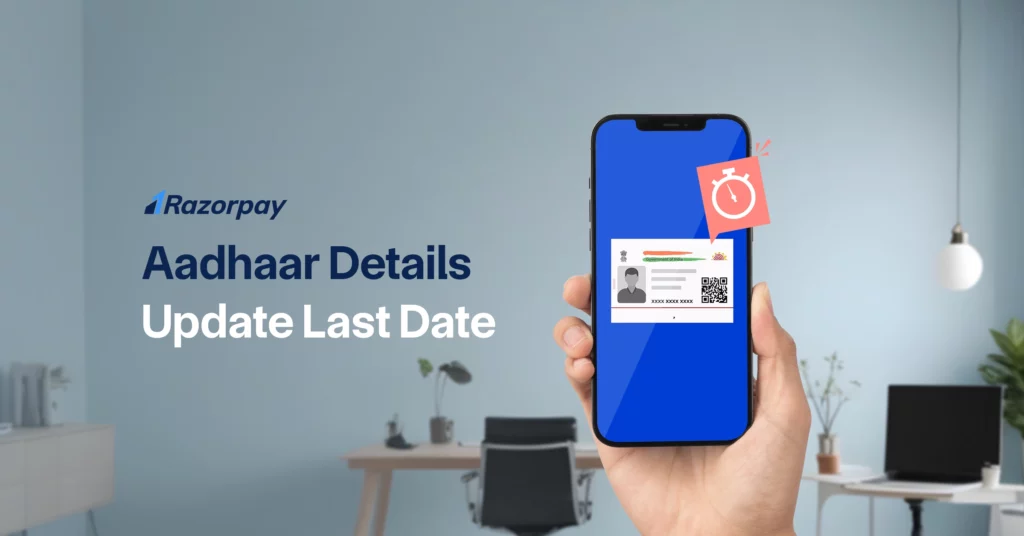 Aadhaar Card Update 2025: Last Date and Steps to Update Online for Free